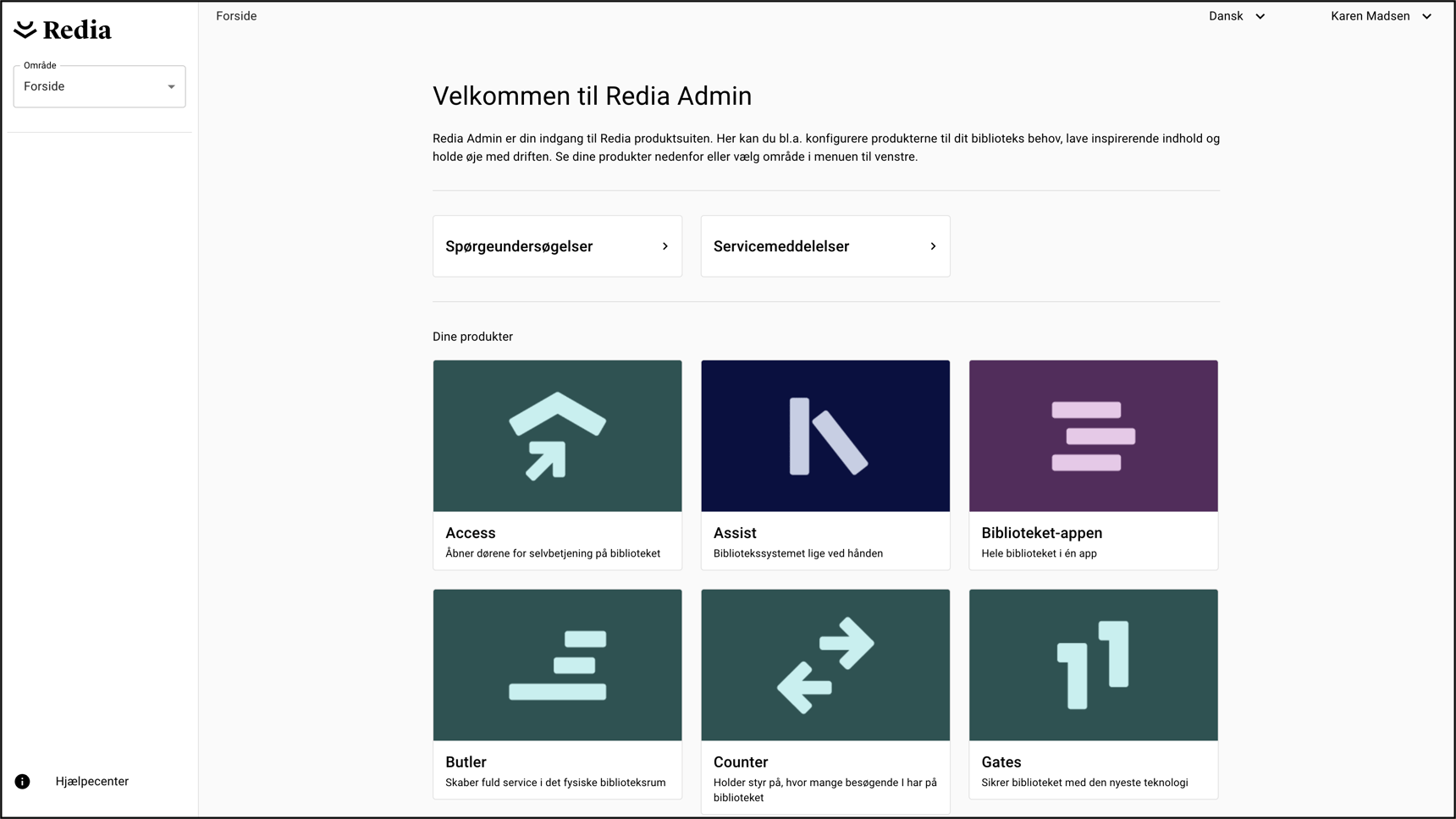 Hvad er Redia Admin?